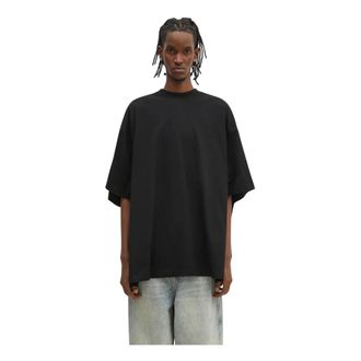 VETEMENTS Merged Double Oversized T-shirt - - Tops - Herren - Schwarzk - S