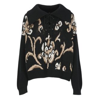 Etro Damen, Strickwaren, Schwarzk, 2XSGr&ouml;&szlig;e