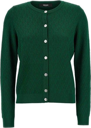 Versace Cardigan - Vert