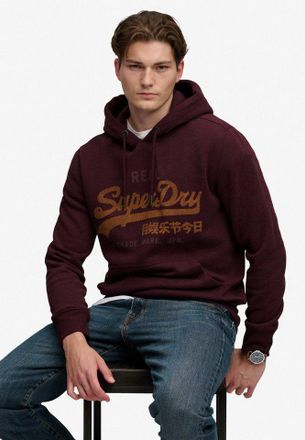 Superdry Kapuzensweatshirt VL HERITAGE RELAXED HOOD Baumwollmischung, relaxed fit