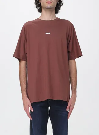 Disclaimer Relaxed-Fit Baumwoll-T-Shirt mit Graffiti-Print und &uuml;berschnittenen Schultern