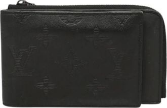 Louis Vuitton unisex, Pre-owned, Noir, Taille: ONE Size Portefeuille Hybride Pre-owned