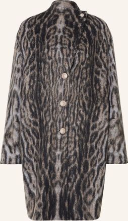 Marc Cain Strickmantel Mit Mohair grau