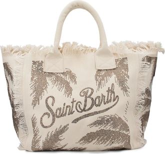 MC2 Saint Barth Femme, Sacs, Beige, Taille: ONE Size Vanity Tote Bag