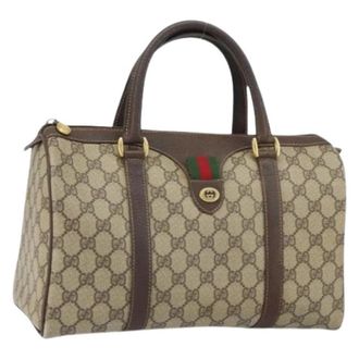 Gucci Pre-owned Canvas Handtasche - - Pre-owned - Damen - Beige - ONE SIZE