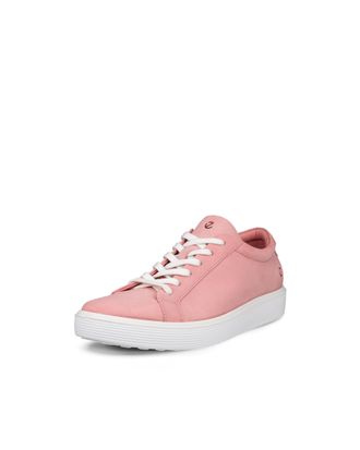 Ecco Soft 60 Premium-Sneaker f&uuml;r Damen, Old Rose, 8-8.5