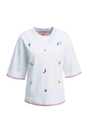 Smith & Soul Rundhalsshirt mit Stickerei