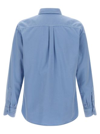 Tom Ford Cotton-Silk Faille Shirt - Blue