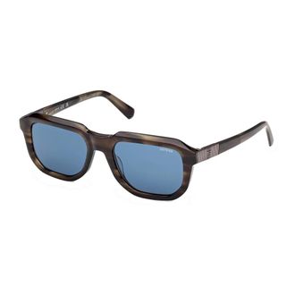 Guess Rechteckige Sonnenbrille mit flacher Oberseite - - Accessories - Herren - Braun - ONE SIZE