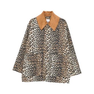 Ganni Damen, Jacken, Braun, 2XS/XSGröße