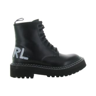 Karl Lagerfeld Patrol II Brush Logo Stiefel - - Shoes - Damen - Schwarzk - 41 EU