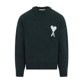 Ami ADC Pullover - - Knitwear - Herren - Gr&uuml;n - S