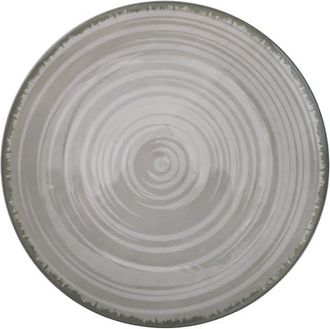 Villa D'Este Home Tivoli Baita Green Speiseteller aus Porzellan, 6 St&uuml;ck