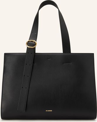 Jil Sander Shopper Cannolo schwarz