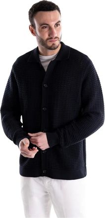 Paolo Pecora Homme, Pulls, Noir, Taille: L Cardigans