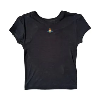 Vivienne Westwood Femme, Tops, Noir, Taille: 40 FR T-shirts et polos Vivienne Westwood