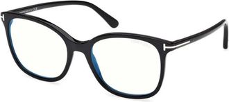 Tom Ford Femme, Accessoires, Noir, Taille: 54 MM Butterfly Optical Frame