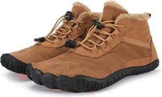 Pangolin Bottes dHiver Unisexe Chaudes Doubl&eacute;es Polaire - Chaussures Outdoor Mi-Montantes D&eacute;perlantes - La&ccedil;age/Serrage Rapide - Id&eacute;ales Neige, Randonn&eacute;e, March