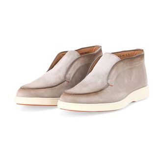 Santoni Herren, Schuhe, Grau, 41 1/2 EUGr&ouml;&szlig;e