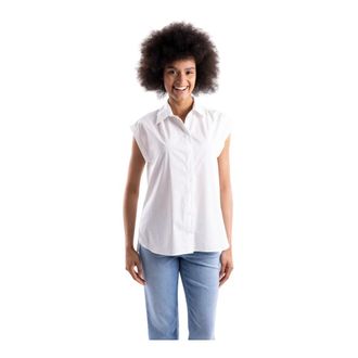 Marella Damen, Blusen & Hemden, Wei&szlig;, SGr&ouml;&szlig;e