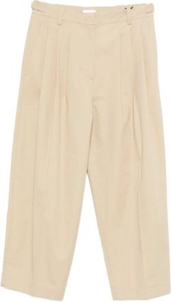 Marella Femme, Pantalons, Beige, Taille: 38 FR Wide Pantalons