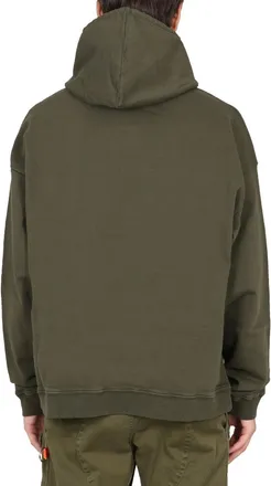 Dsquared2 Mini Logo Cotton-Blend Sweatshirt - Green