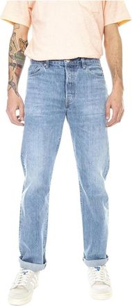 Edwin Homme, Jeans, Bleu, Taille: W38 L32 Jean Droit Ample