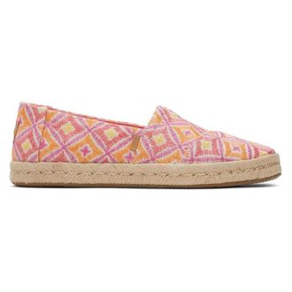 Toms Rosa Geo Alpargata Schuh - - Shoes - Damen - Rosa - 37 EU