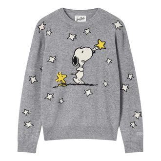 Saint Barth Tessa Rundhals-Strickpullover - - Knitwear - Damen - Grau - M