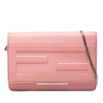 Fendi Pre-owned Tube Wallet on Chain - Femme - Pre-owned - Rose - Taille: ONE Size