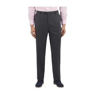Brooks Brothers Graue Stretch Virgin Wool Hose - - Trousers - Herren - Grau - W34