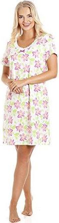 Camille and Print - Chemise de nuit en coton doux pour lété - - 40