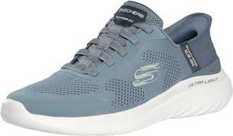 Skechers Baskets Mains-Libres Bounder 2.0 EMERGED pour Homme, Maille dardoise synth&eacute;tique, 45.5 EU