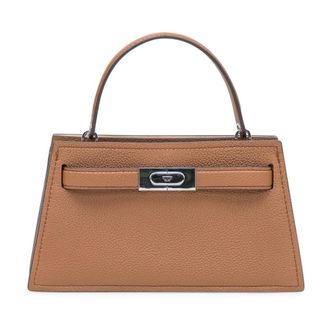 Tory Burch Mini Lee Radziwill Top-Handle Bag - - Bags - Damen - Braun - ONE SIZE