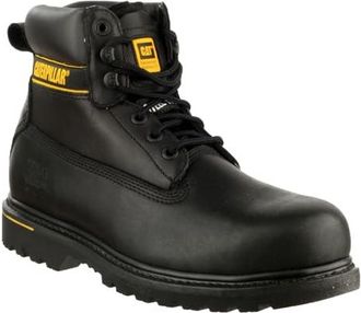 CAT Cat Footwear Homme Holton S3 HRO SRC Chaussures de Travail, Dark Brown, 43 EU