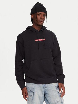 Quiksilver Sweatshirt Dna EQYFT05121 Schwarz Oversize