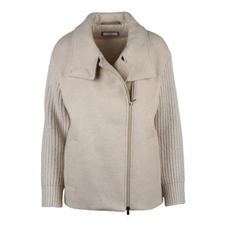 PESERICO Easy Giaccone - - Jackets - Damen - Beige - L