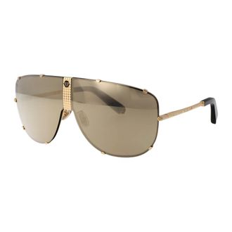 Philipp Plein Stylische Sonnenbrille Spp075M - - Accessories - Herren - Gelb - 69 MM