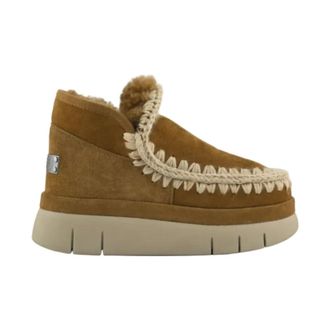 Mou Eskimo Bounce Welt Baskets Suede - Femme - Chaussures - Brun - Taille: 36 EU