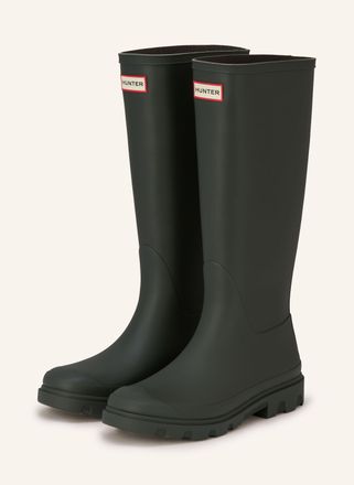 Hunter Gummistiefel Downpour Tall gruen