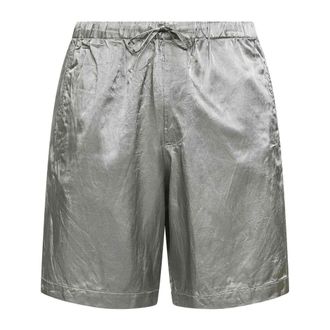 Dries Van Noten Homme, Shorts, Vert, Taille: XL Viscose Cotton Shorts