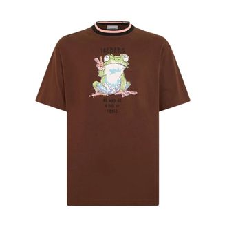 Iceberg Grafik-T-Shirt - - Tops - Herren - Braun - L