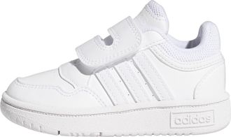 adidas Jungen Unisex Kinder Hoops Shoes Schuhe, Cloud White/Cloud White/Cloud White, 23.5 EU
