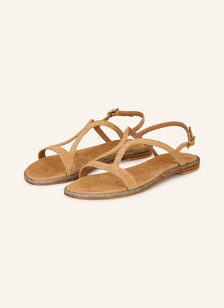 Via Mercanti Viamercanti Sandalen Eolie beige