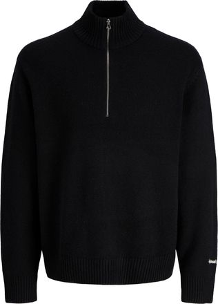 Jack & Jones Male Sweatshirt mit halbem Rei&szlig;verschluss Sweatshirt mit halbem Rei&szlig;verschluss