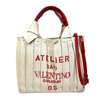 Valentino Pre-owned Stoff handtaschen - - Pre-owned - Damen - Beige - ONE SIZE