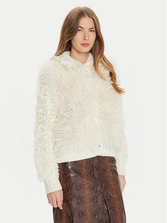 Twin-Set Pelzmantel 242TT3250 &Eacute;cru Regular Fit