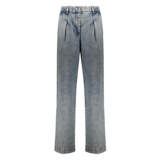 Moorer Jean Large - Femme - Jeans - Bleu - Taille: 36 FR