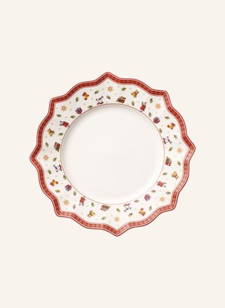 Villeroy & Boch Speiseteller Wei&szlig; Toys Delight rot