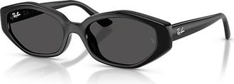Ray-Ban Rb4473d Sonnenbrillen Schwarz Fassung Grau Glas 56-18